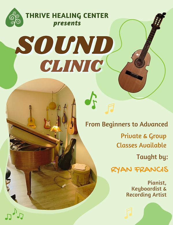 Sound Clinic | Thrive Healing Cente